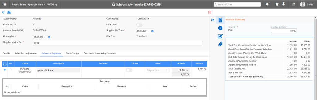 Synergix ERP Software Updates – April 2021 - Synergix Technologies ERP ...