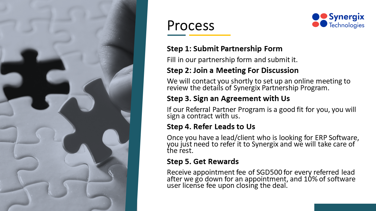 Synergix Referral Partner Program - Partners Make Possible - Synergix ...