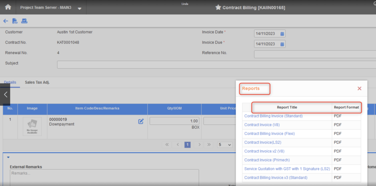 Synergix ERP Software Updates | November 2023 - Synergix Technologies ...